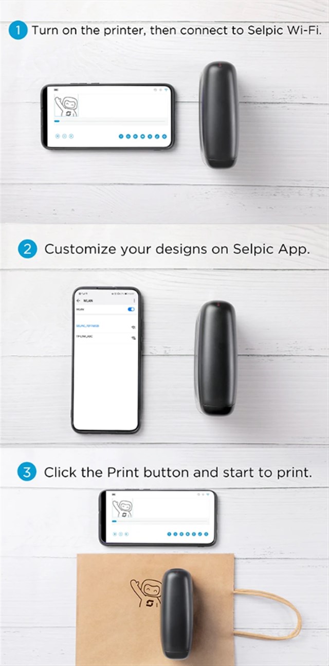 どこにでも印刷可能なポータブルプリンター「Selpic S1+」レビュー! 納豆箱にもデザートにも段ボールにも印刷でき、今までに出来なかった事 ...