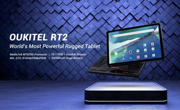 「OUKITEL RT2」が発売!落としても水中でも使えるタフネスタブレットが2代目になってCPUはパワフル、RAM+ROM倍増でバッテリーも ...